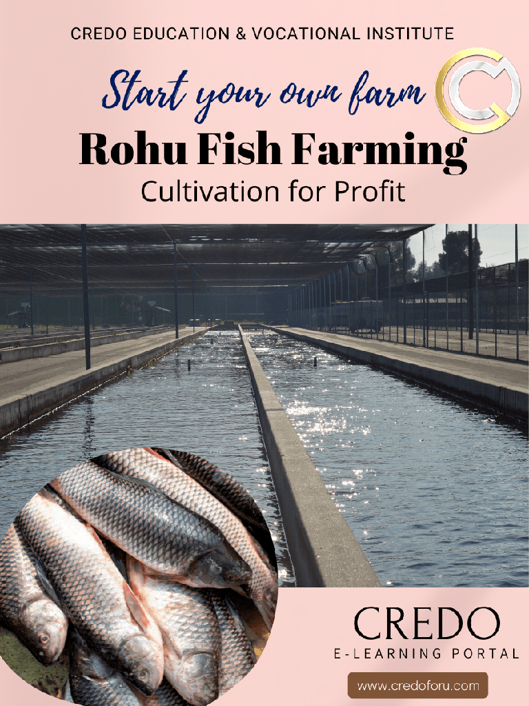 ROHU FISH FARMING | CREDO Center of Excellence